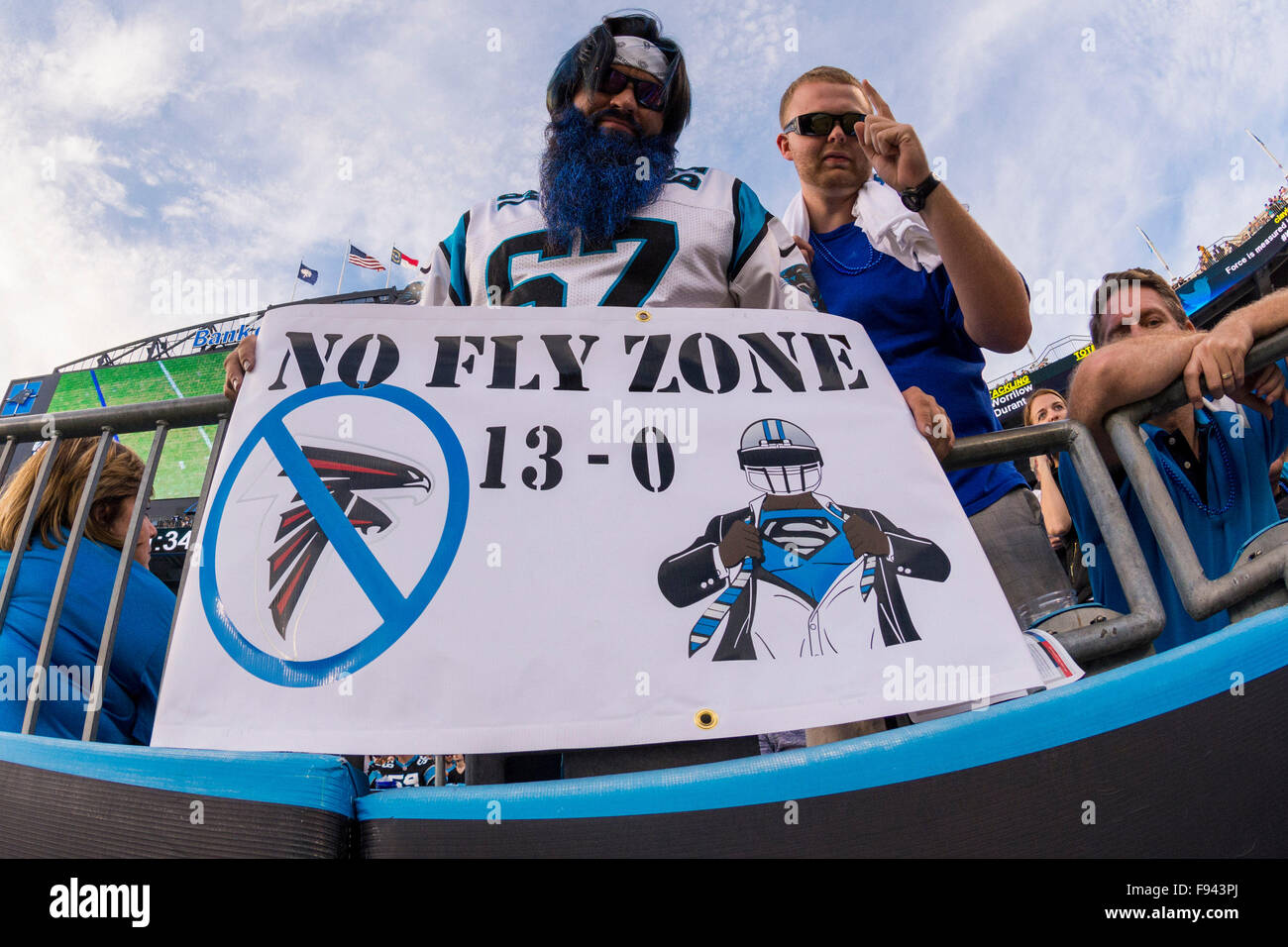 Carolina panthers fans hi-res stock photography and images - Alamy