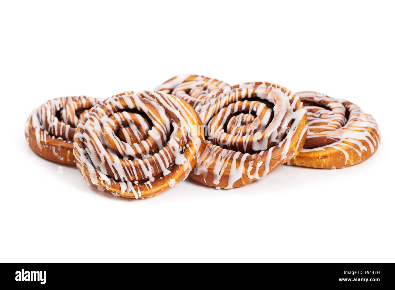 Cinnamon roll cookies Cut Out Stock Images & Pictures - Alamy