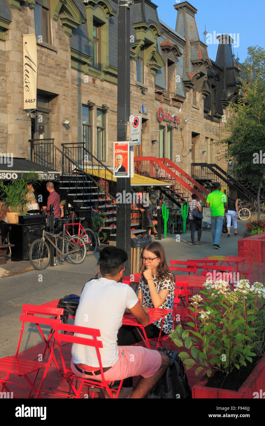 St denis montreal hi-res stock photography and images - Alamy