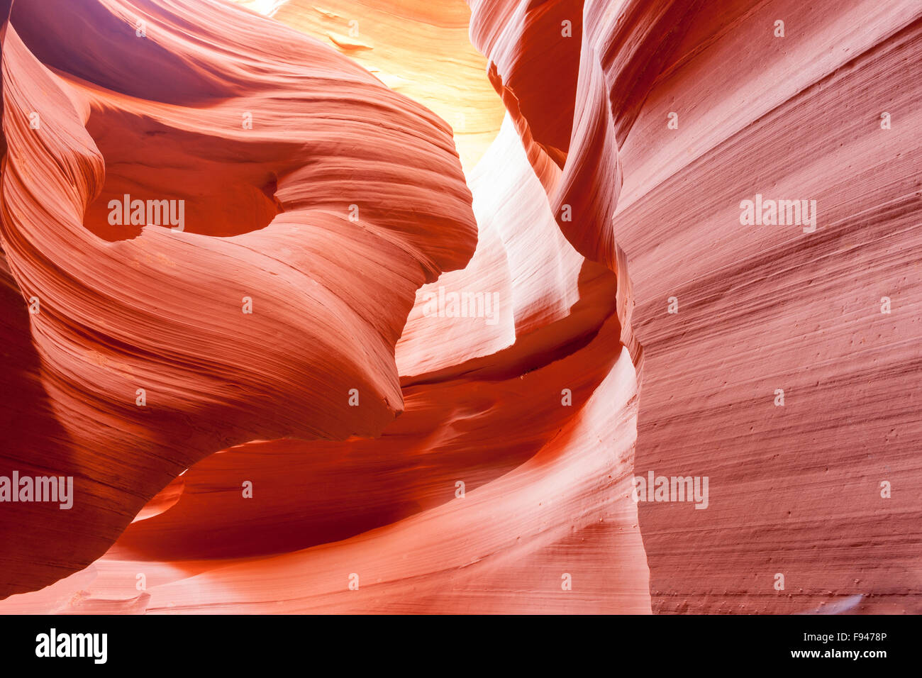 Lower Antelope Canyon textures and backgrounds of intense colors and ...