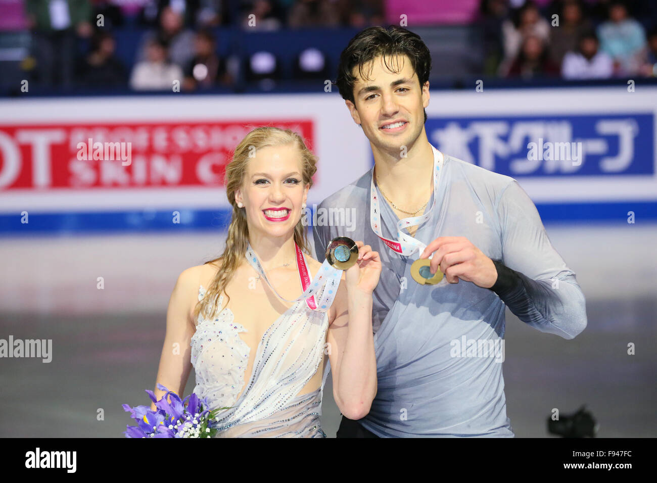 Barcelona International Convention Centre, Barcelona, Spain. 12th Dec, 2015. Kaitlyn Weaver ...