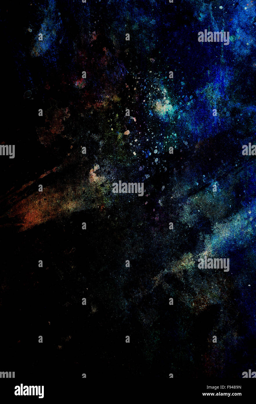 abstract color Backgrounds, painting collage with spots, rust structure ...