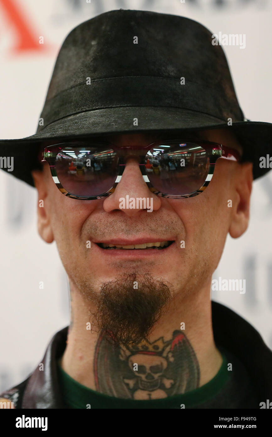 Turin, Italy. 13th Dec, 2015. Dozens of fans for Italian rapper J.Ax at ...