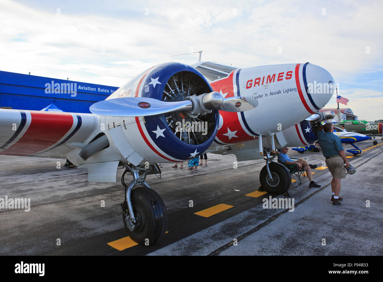 Beech aircraft hi-res stock photography and images - Alamy