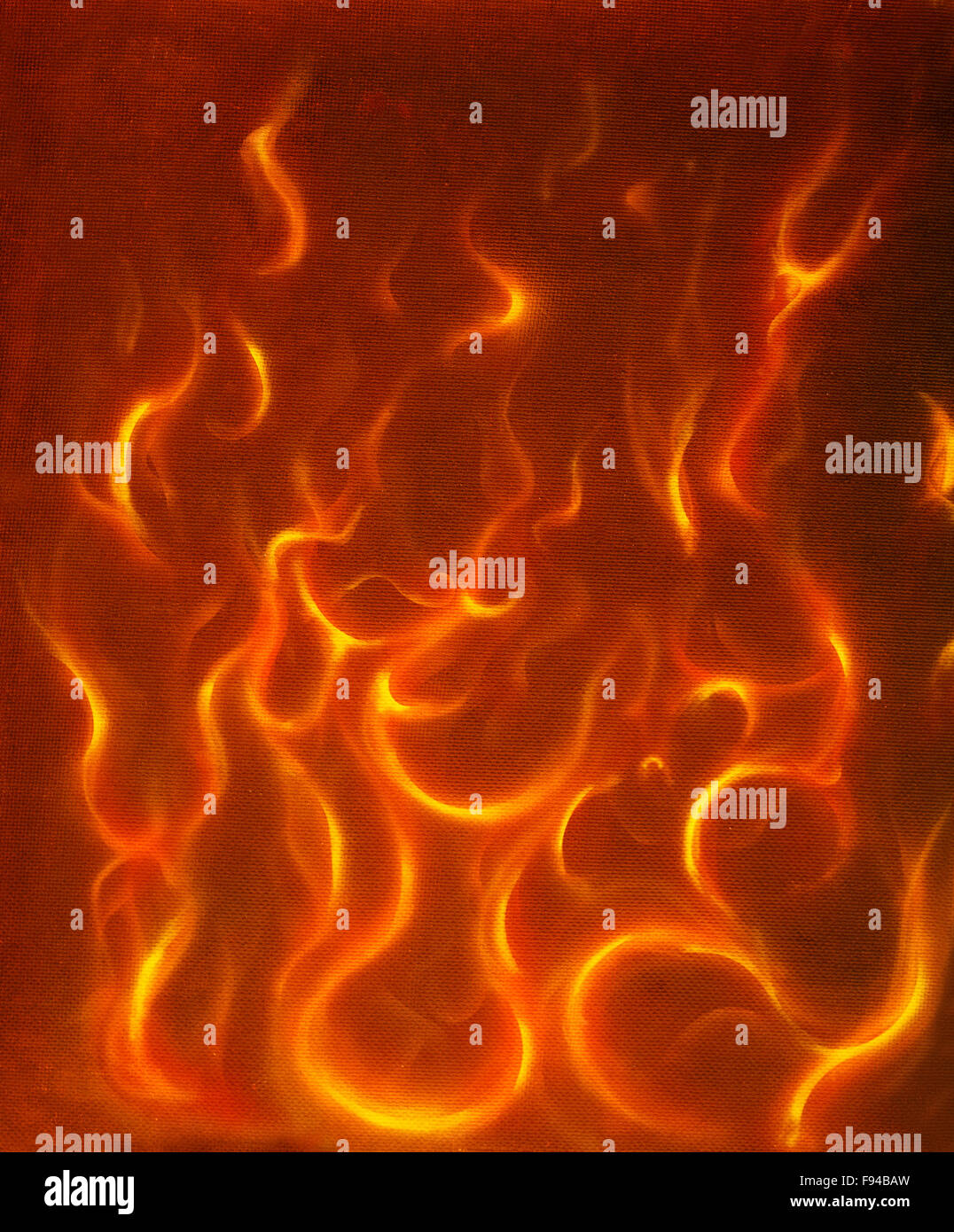 Fire painting hi-res stock photography and images - Alamy