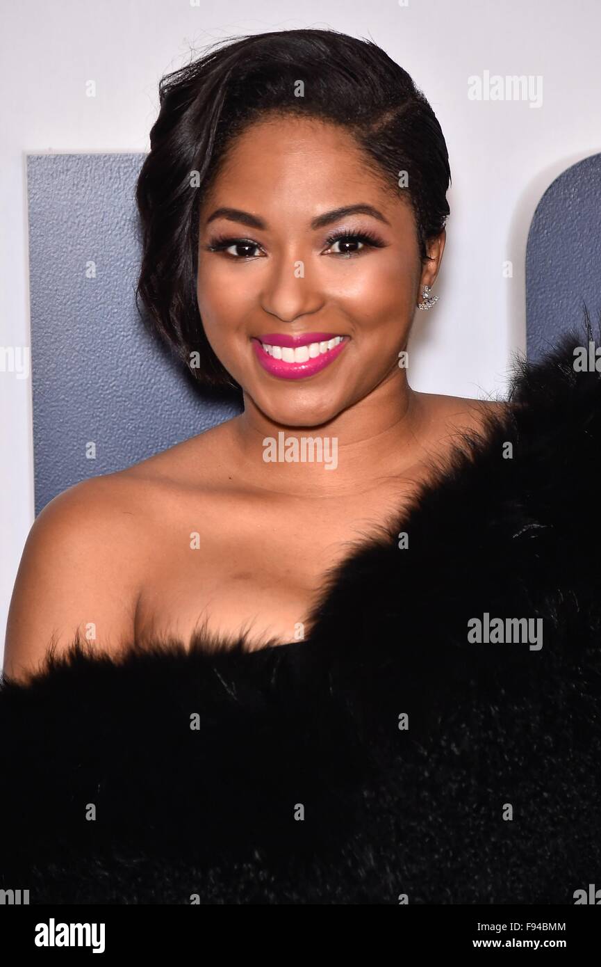 New York, NY, USA. 13th Dec, 2015. Alicia Quarles at arrivals for JOY ...