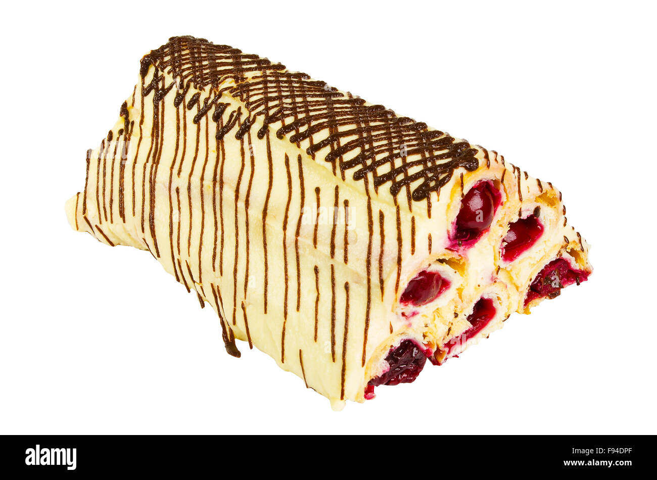 Delicious biscuit cake Stock Photo - Alamy