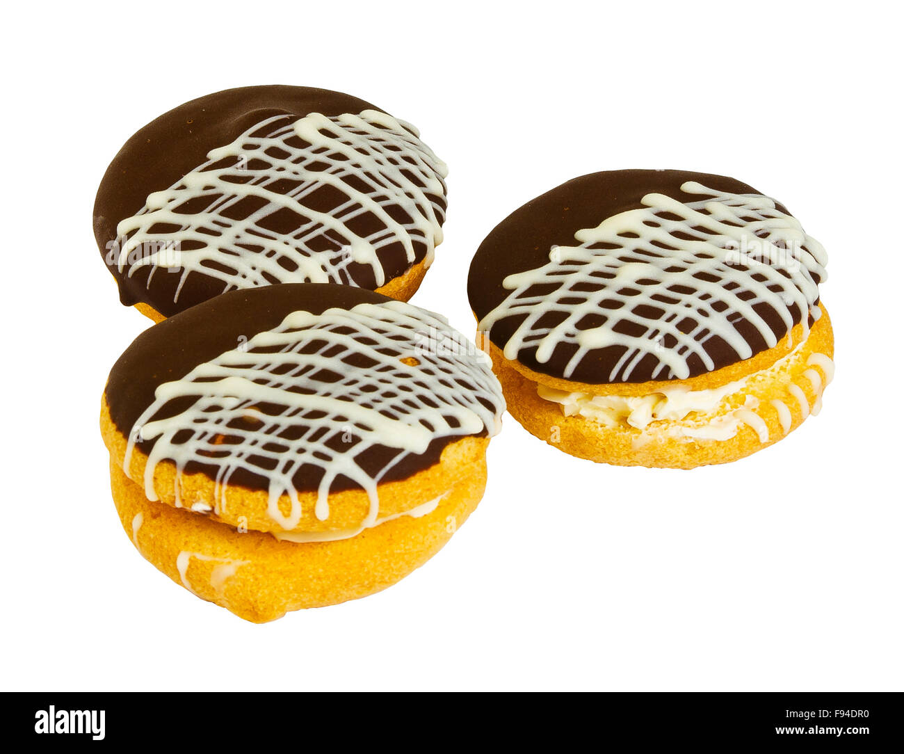 Delicious biscuit cake Stock Photo - Alamy