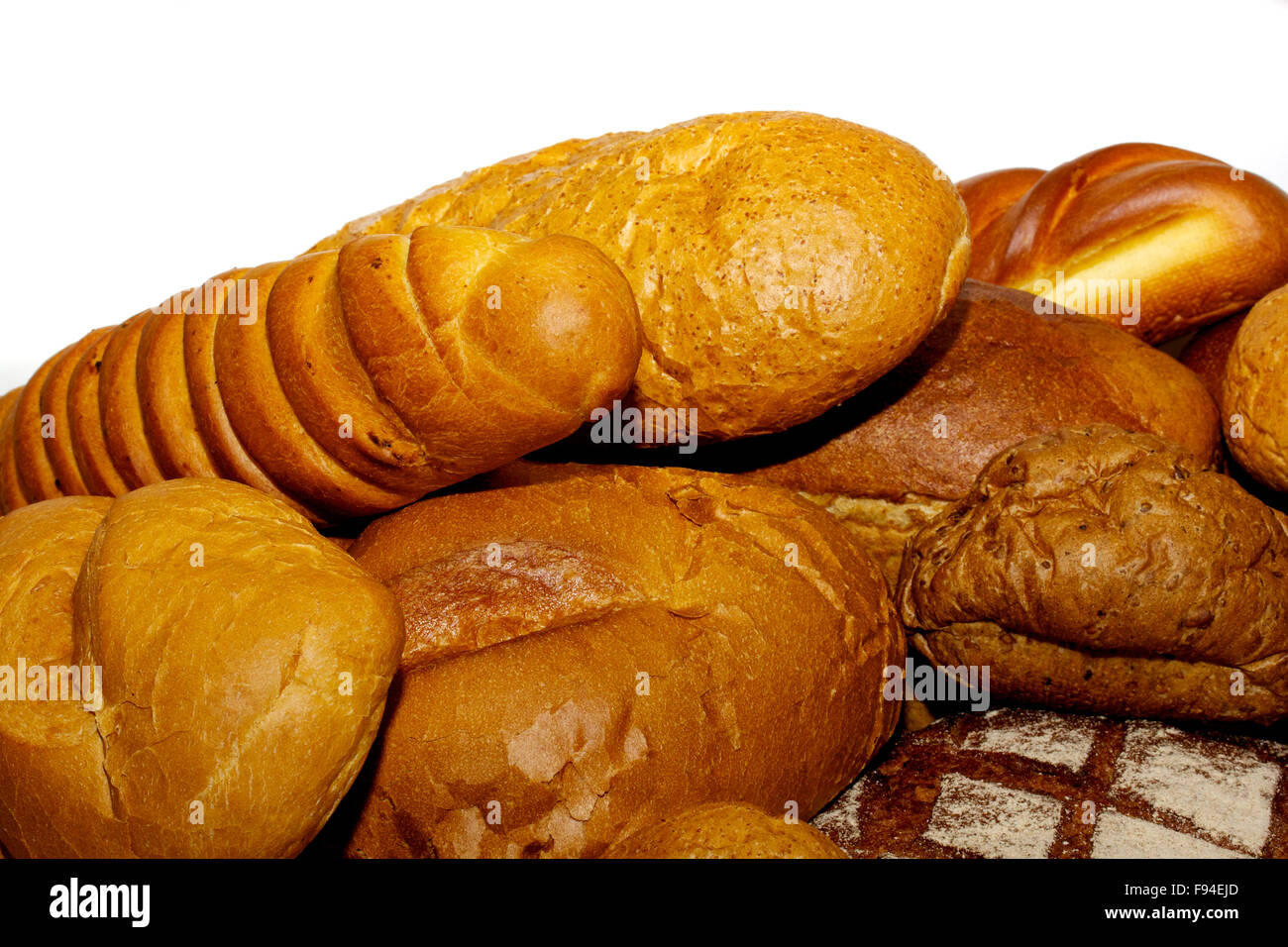 assortment of baked bread Stock Photo - Alamy