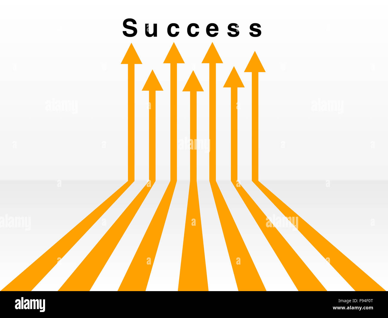 Ways to success concept Stock Photo - Alamy