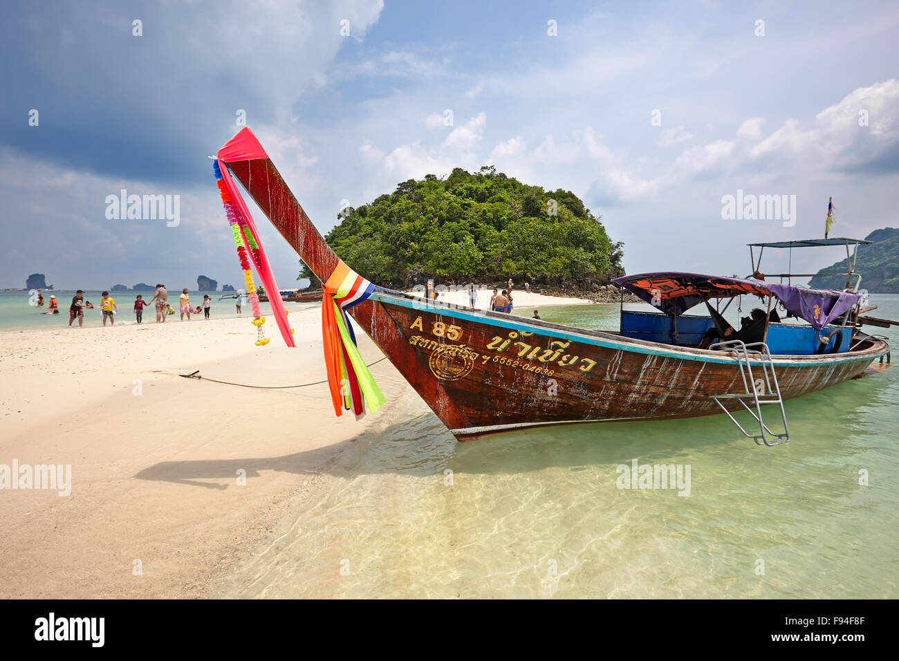 Beach on Tup Island (also known as Tub Island, Koh Tap or Koh Thap ...