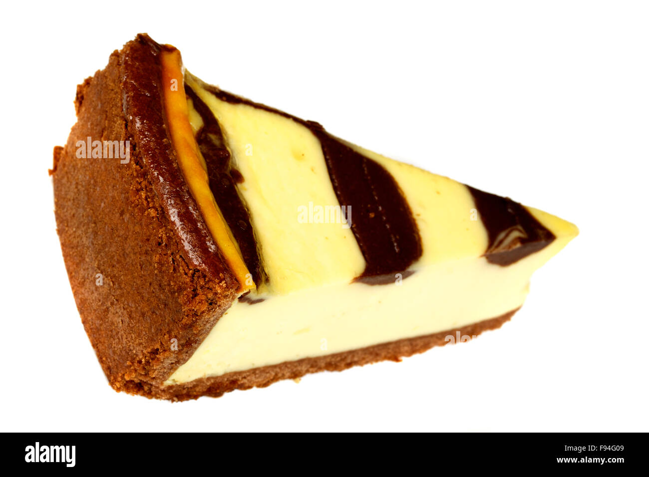 Cheesecake isolated on white background Stock Photo - Alamy
