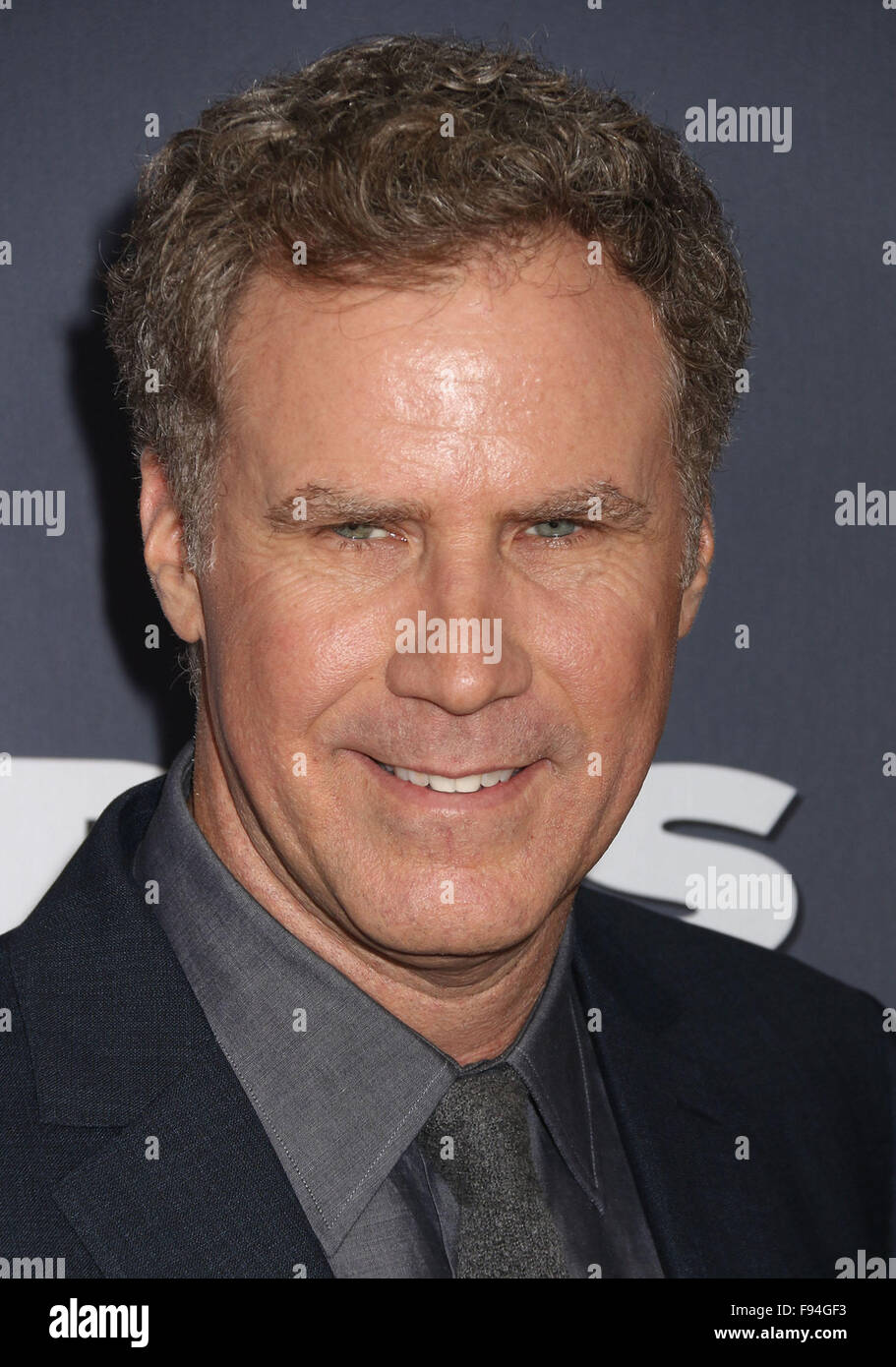 New York, New York, USA. 13th Dec, 2015. Actor WILL FERRELL attends the ...