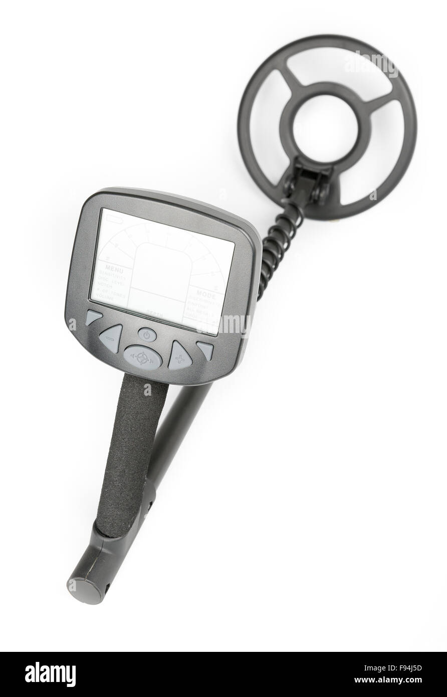 Modern Metal Detector Stock Photo - Alamy
