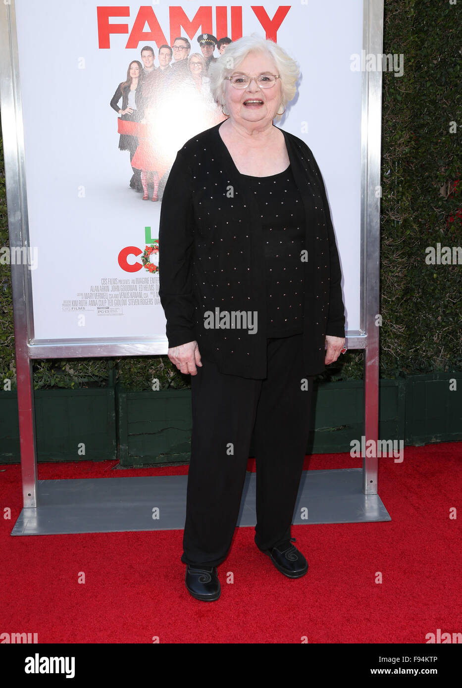 Premiere Of CBS Films' "Love The Coopers" Featuring: June Squibb Where ...