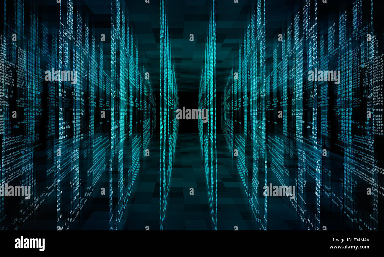 Virtual abstract fantasy cyber reality room Stock Photo - Alamy