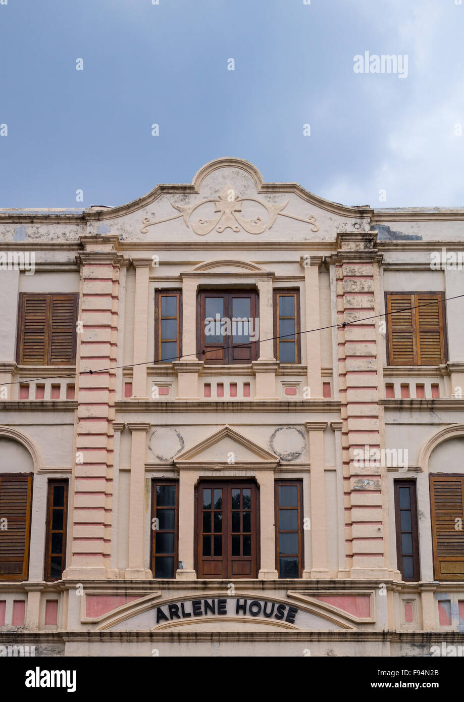 Old Colonial House In The Unesco World Heritage Zone, Perak State, Ipoh ...