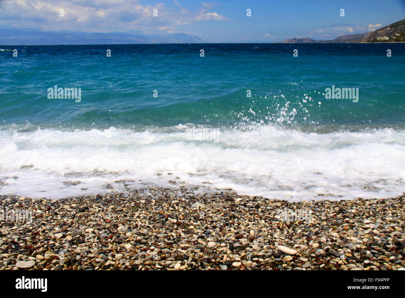 Beach on Samos Island, Greece Stock Photo - Alamy