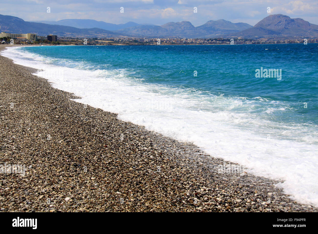 Beach on Samos Island, Greece Stock Photo - Alamy
