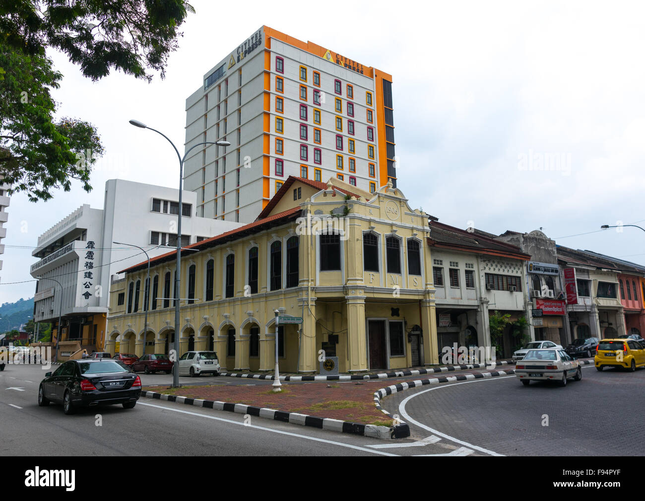 Old Colonial Building, Perak State, Ipoh, Malaysia Stock Photo - Alamy