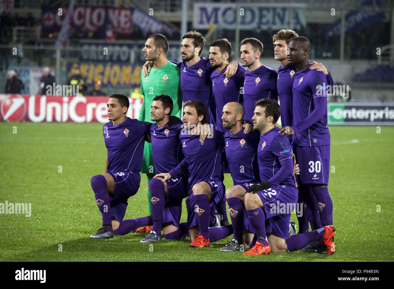 Fiorentina team group hi-res stock photography and images - Alamy