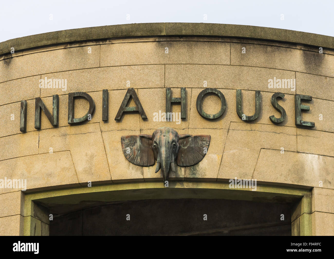Old India House Building In The Unesco World Heritage Zone, Penang ...