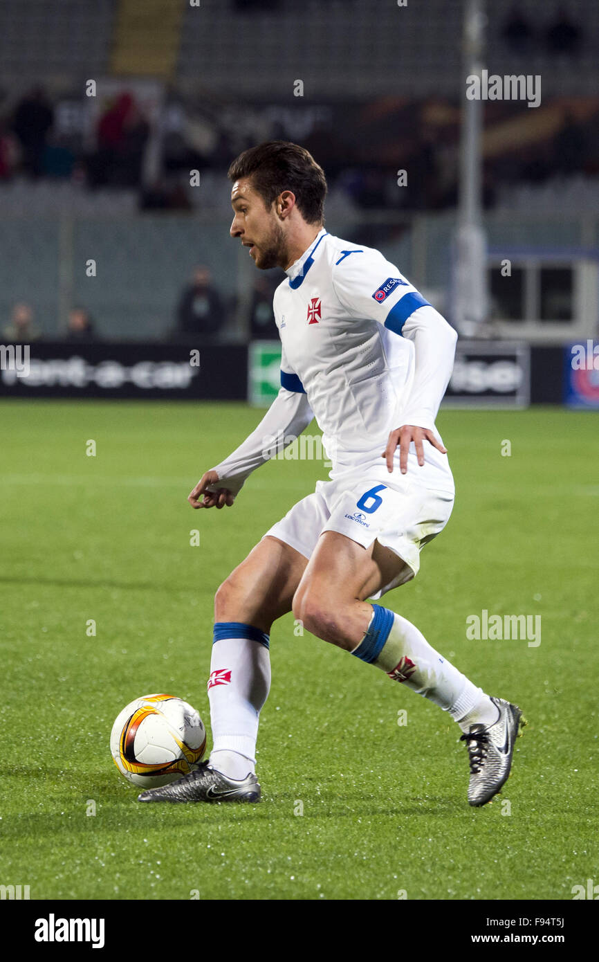 Florence, Italy. 10th Dec, 2015. Ruben Pinto (Belenenses) Football ...