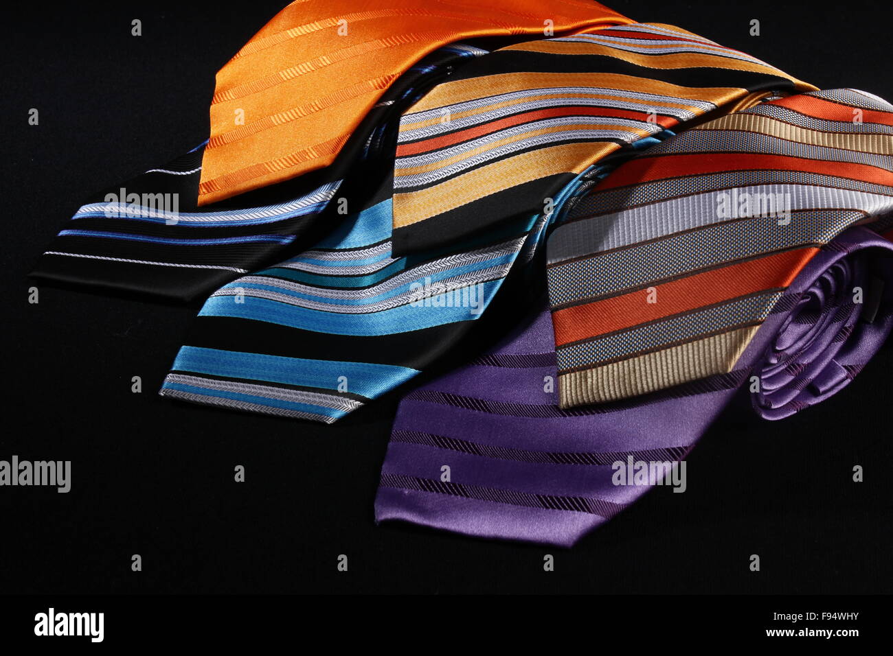 colorful ties for men Stock Photo - Alamy
