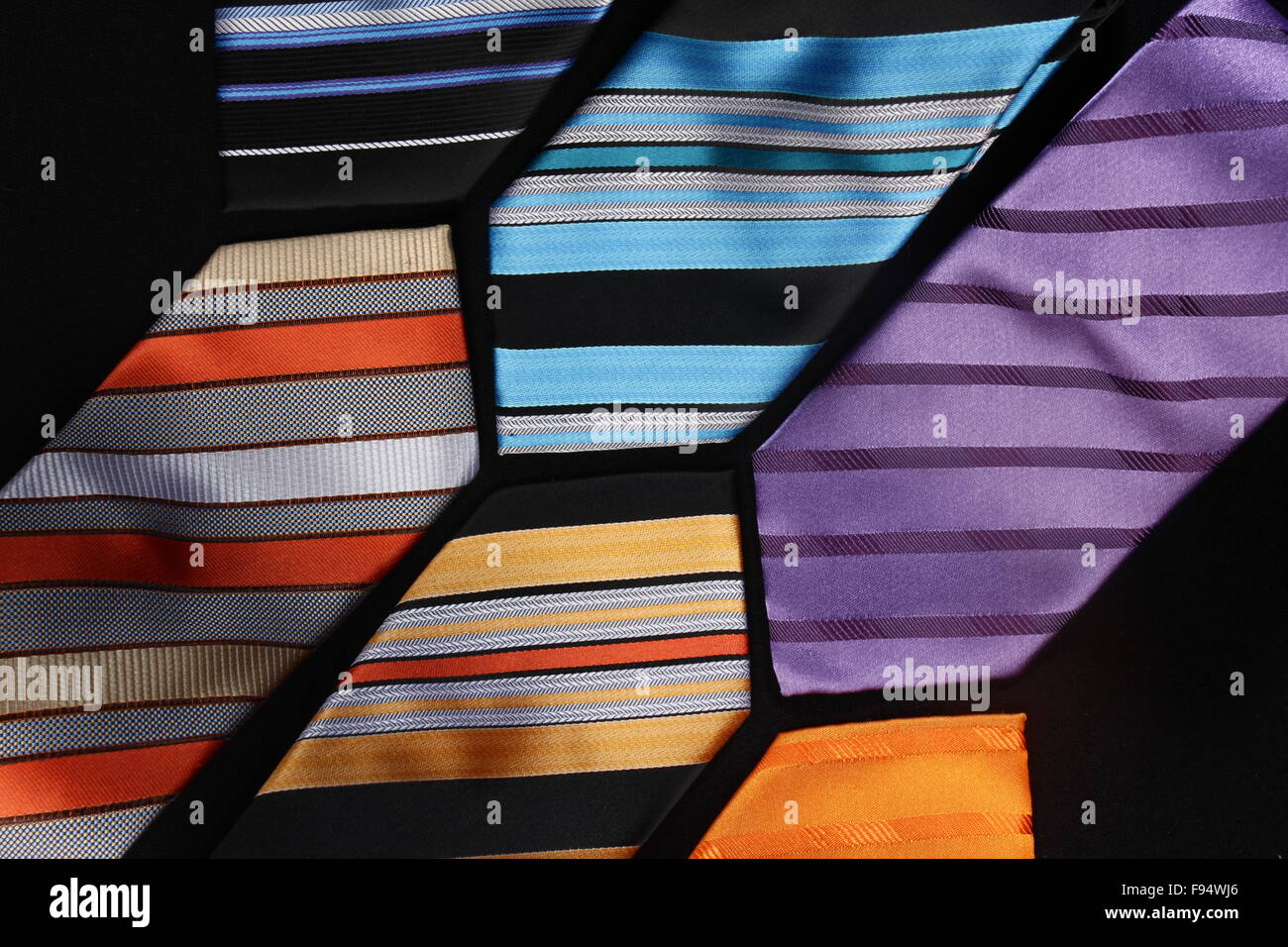 colorful ties for men Stock Photo - Alamy
