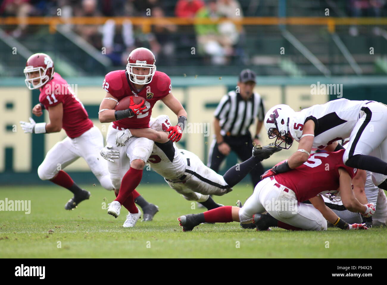 Hyogo, Japan. 13th Dec, 2015. Nanato Nishimura American Football : All ...