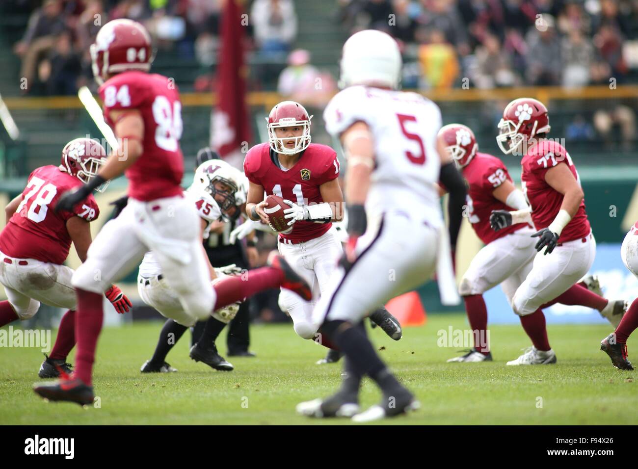 Hyogo, Japan. 13th Dec, 2015. Yuto Nishiyama American Football : All ...