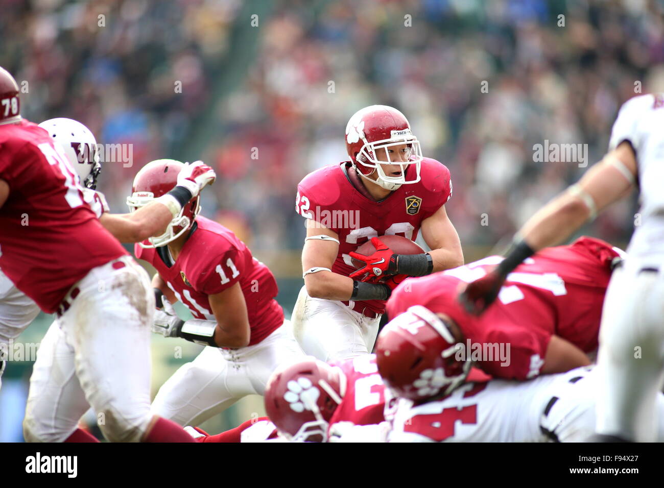 Hyogo, Japan. 13th Dec, 2015. Nanato Nishimura American Football : All ...