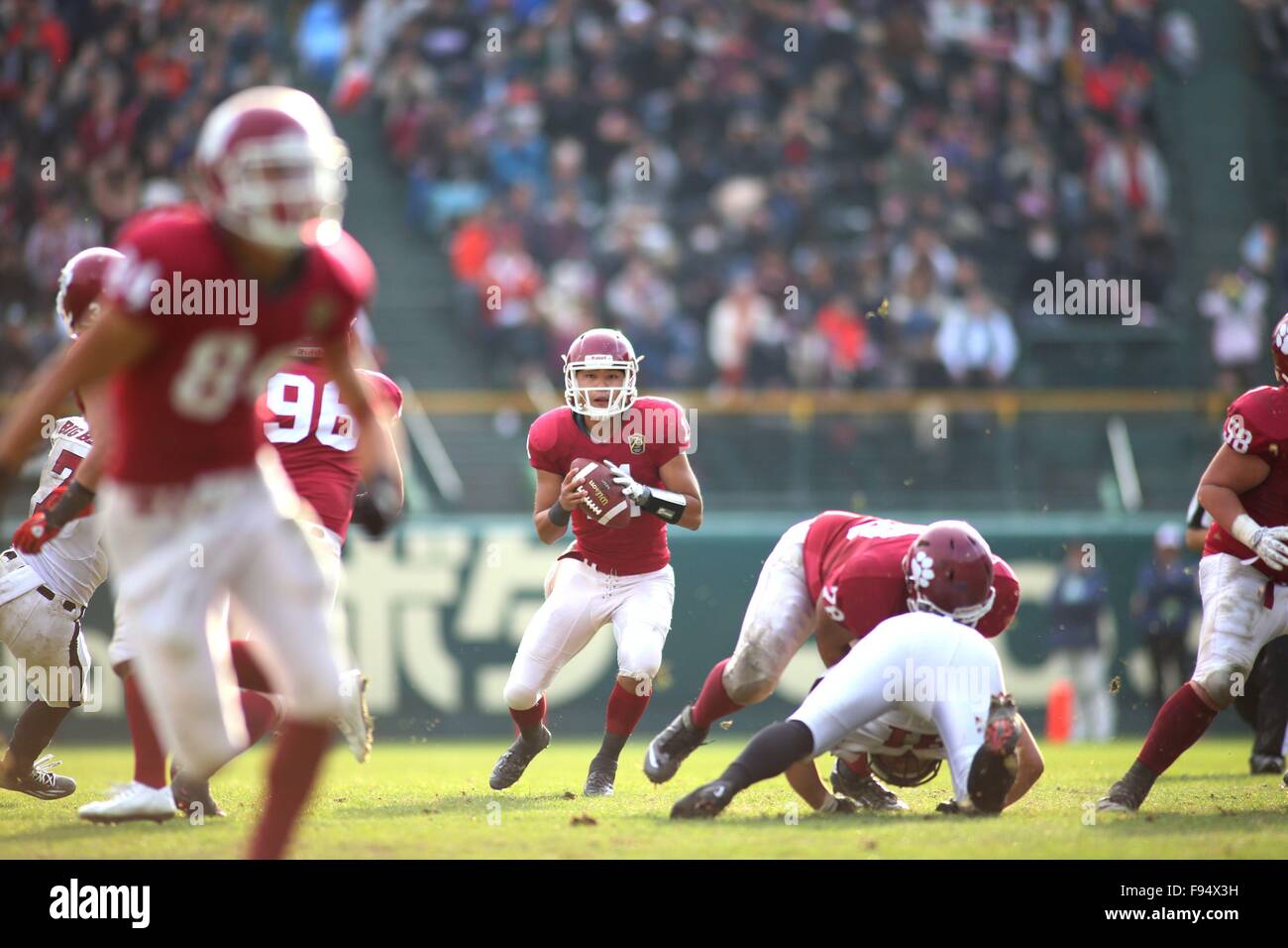 Hyogo, Japan. 13th Dec, 2015. Yuto Nishiyama American Football : All ...