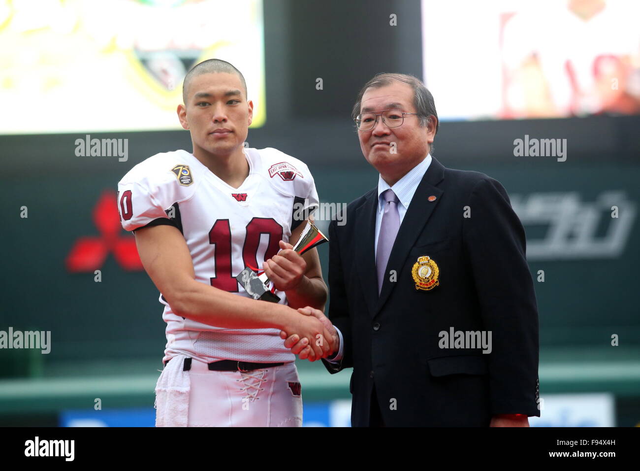 Hyogo, Japan. 13th Dec, 2015. Yuki Masamoto American Football : All ...
