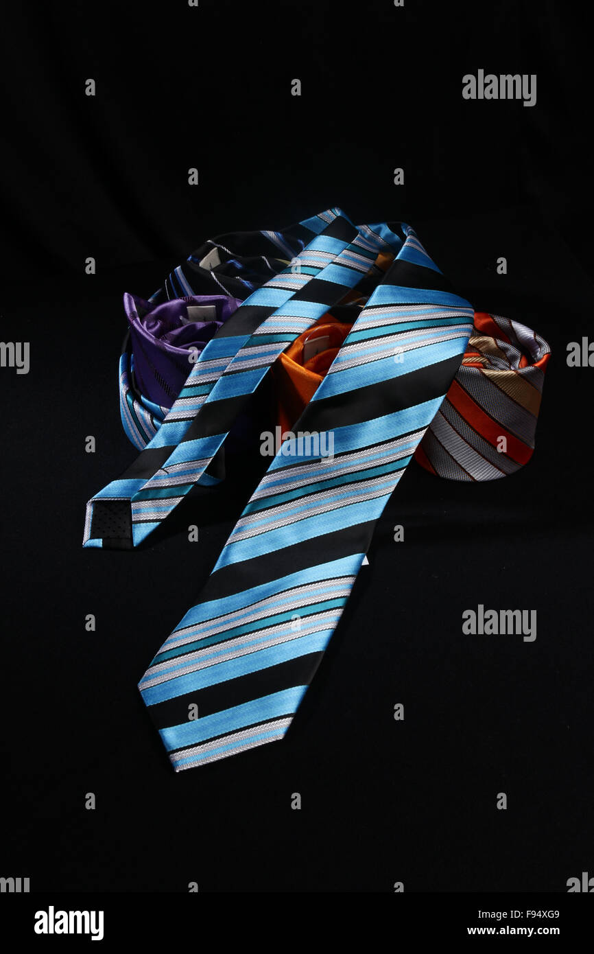 colorful ties for men Stock Photo - Alamy