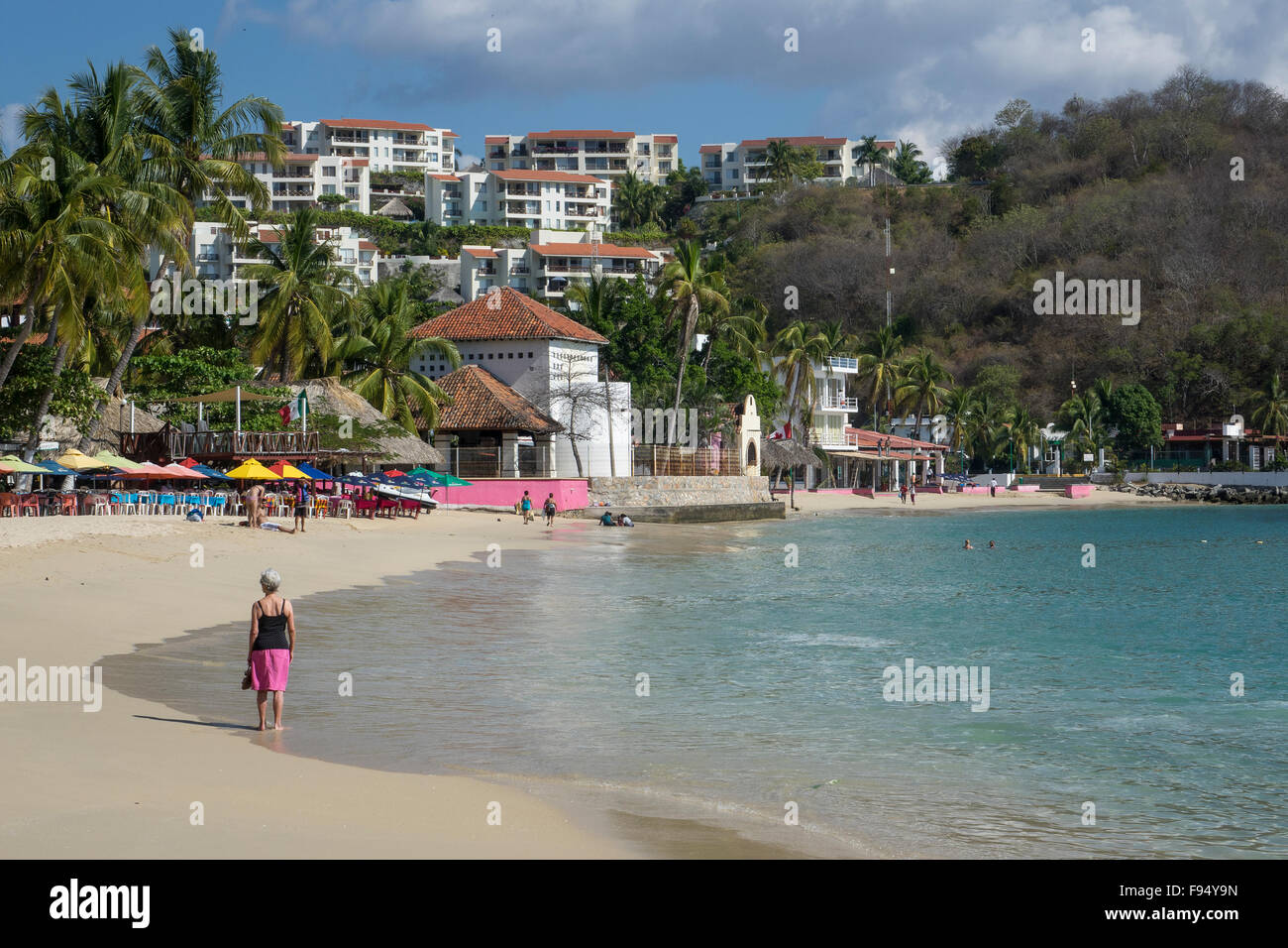Mexico oaxaca huatulco santa hi-res stock photography and images - Alamy