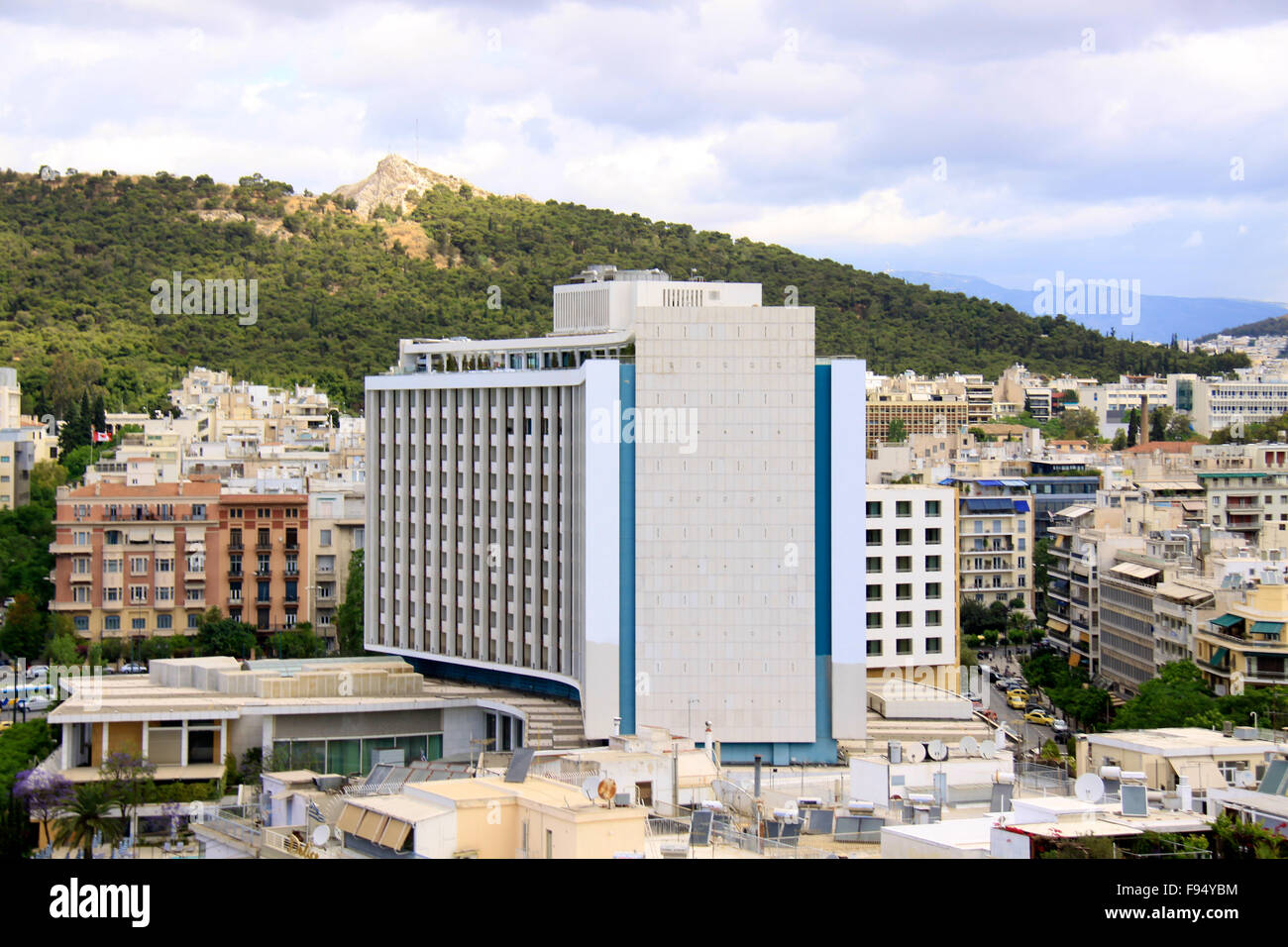 view Athens is a capital of Greece Stock Photo - Alamy