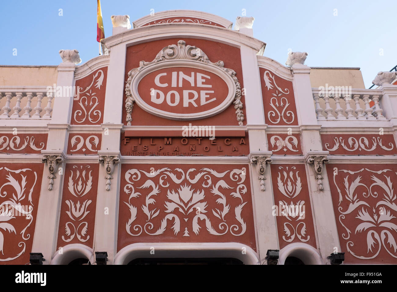 Cine Dore Filmoteca Espanola Building Cinema in Madrid Stock Photo - Alamy