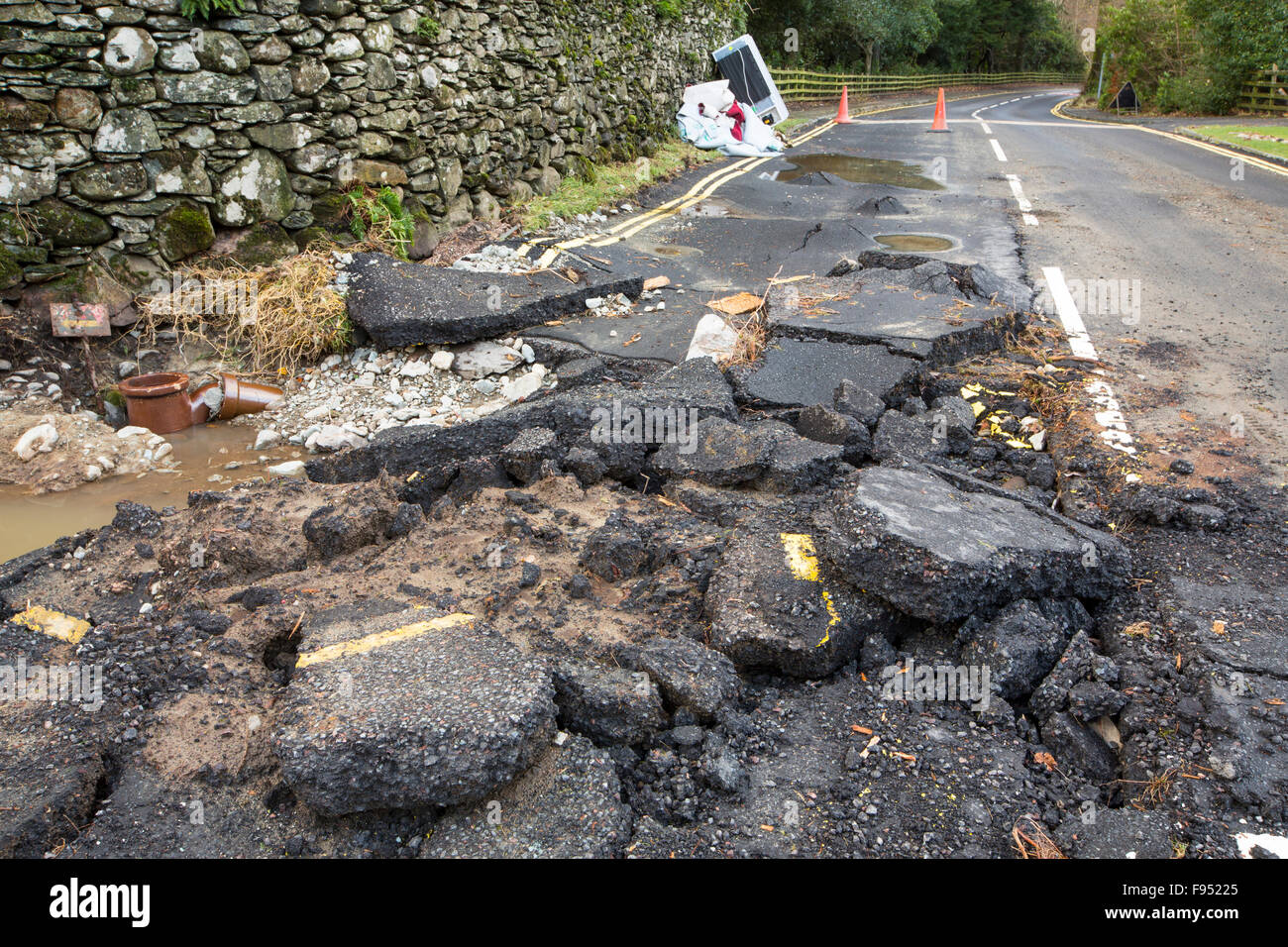 Storm desmond repair hi-res stock photography and images - Alamy