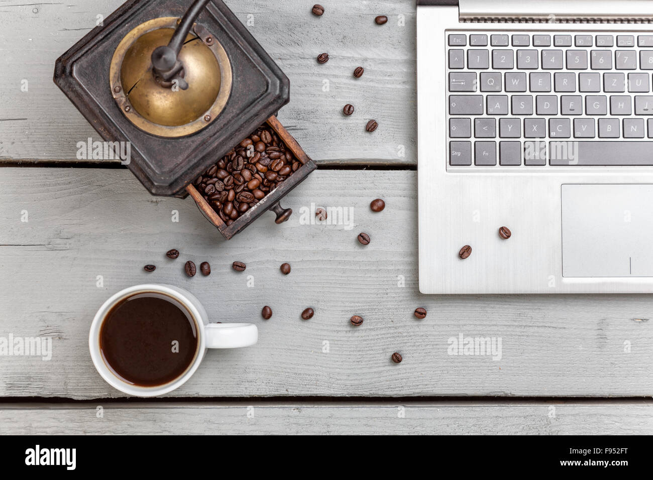 Top view on table blender hi-res stock photography and images - Alamy