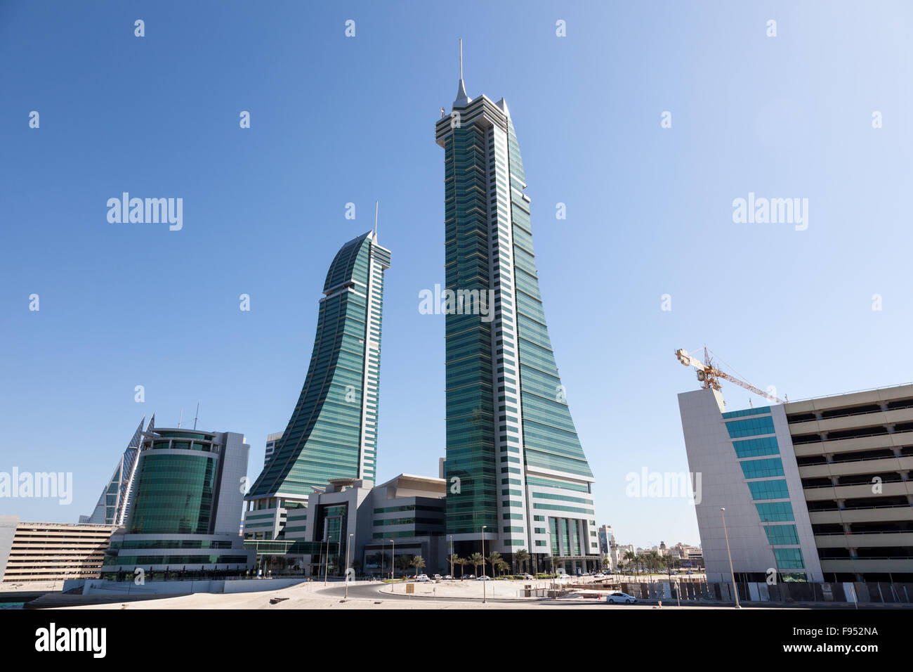 Bahrain financial harbour hi-res stock photography and images - Alamy