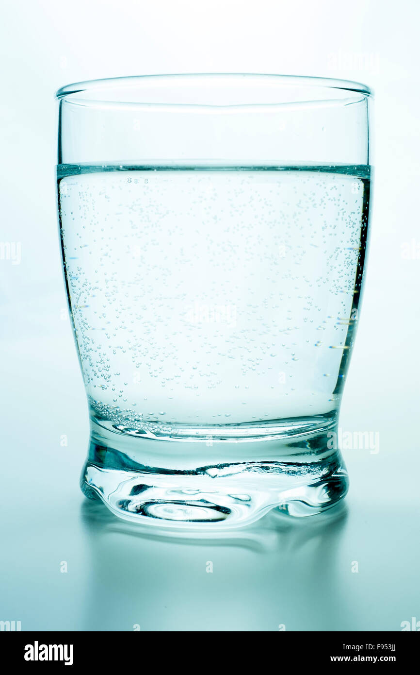 Water in glass Stock Photo - Alamy