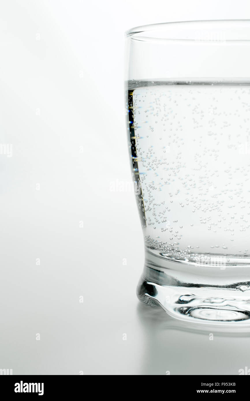 Water in glass Stock Photo - Alamy