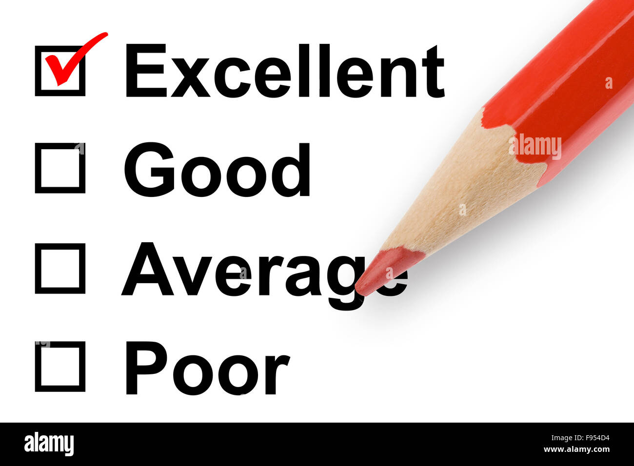 a visual presentation of the poll options. white background and pen ...