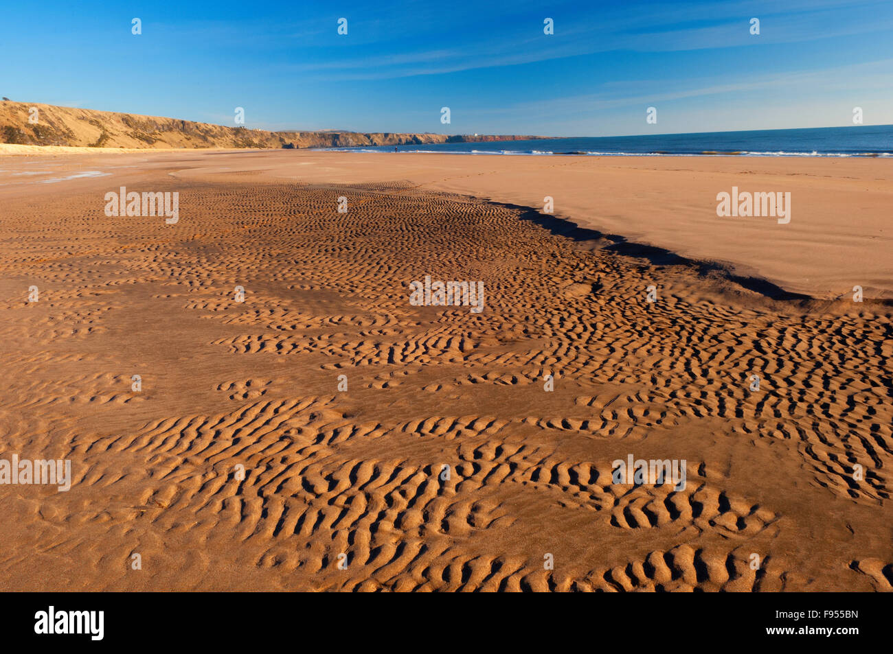 The beach at St Cyrus National Nature Reserve - Aberdeenshire, Scotland ...