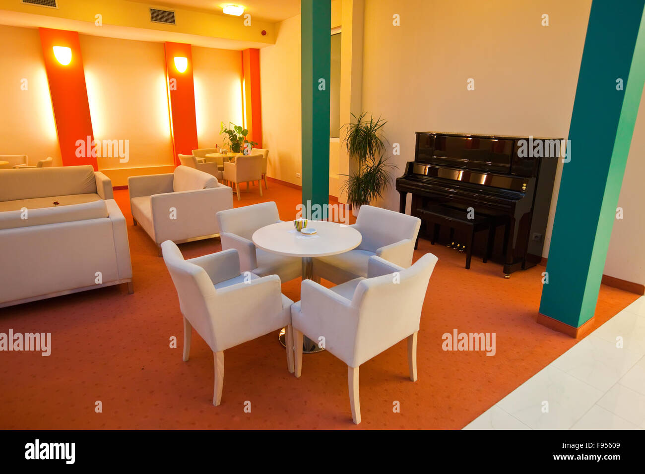 interior of comfortable modern living room Stock Photo - Alamy
