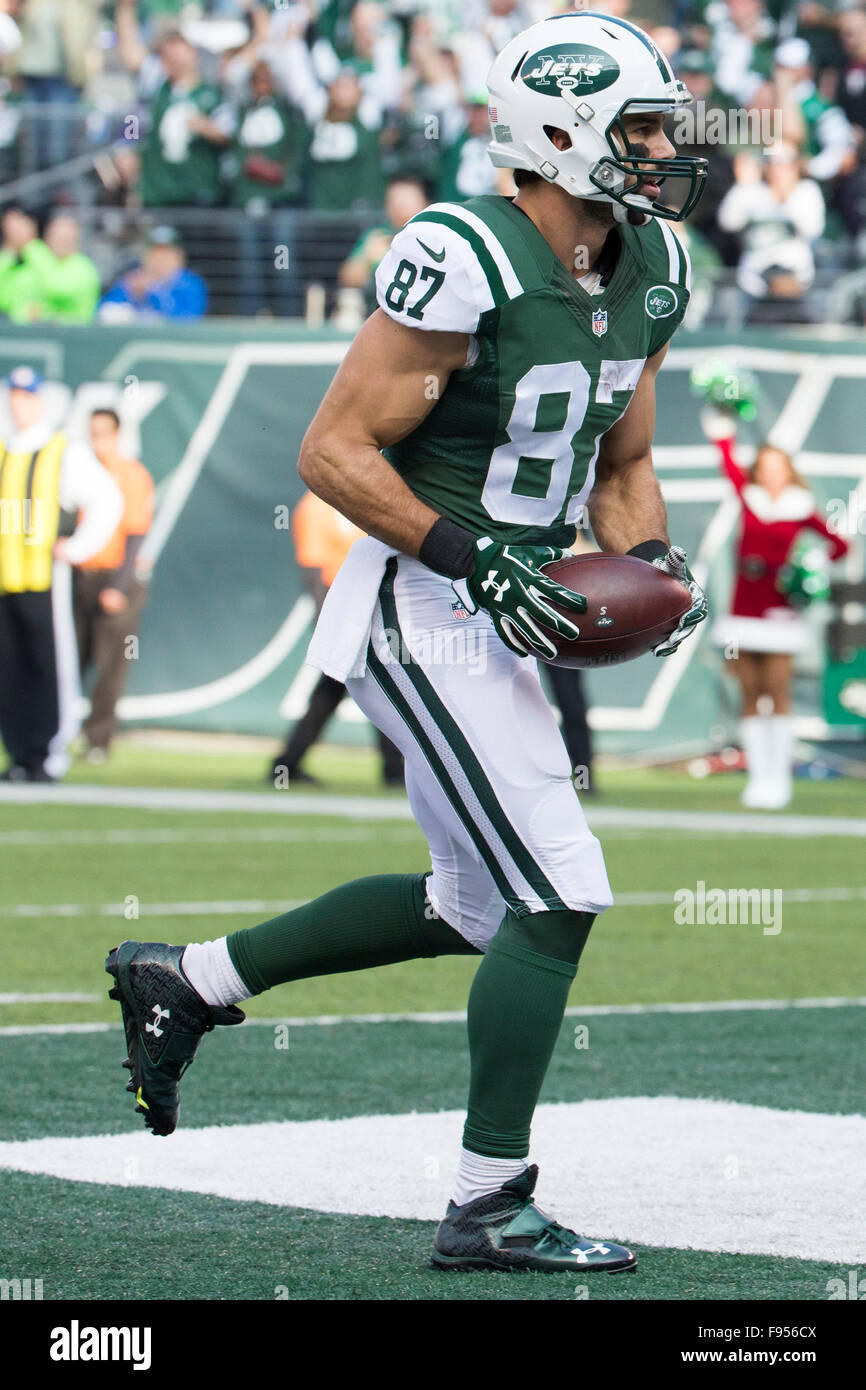 East Rutherford, New Jersey, USA. 13th Dec, 2015. New York Jets wide ...
