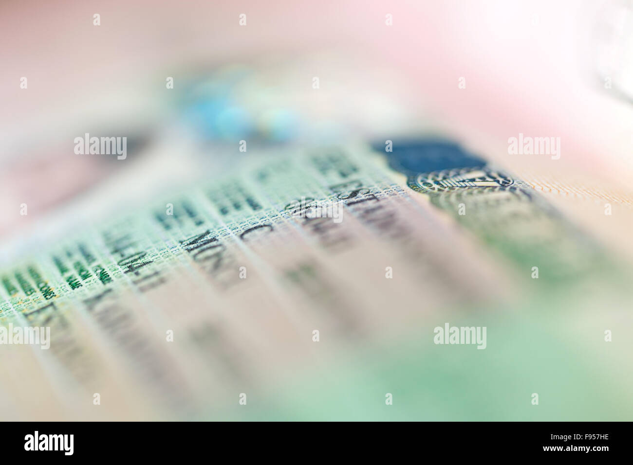 Multi visa hi-res stock photography and images - Alamy