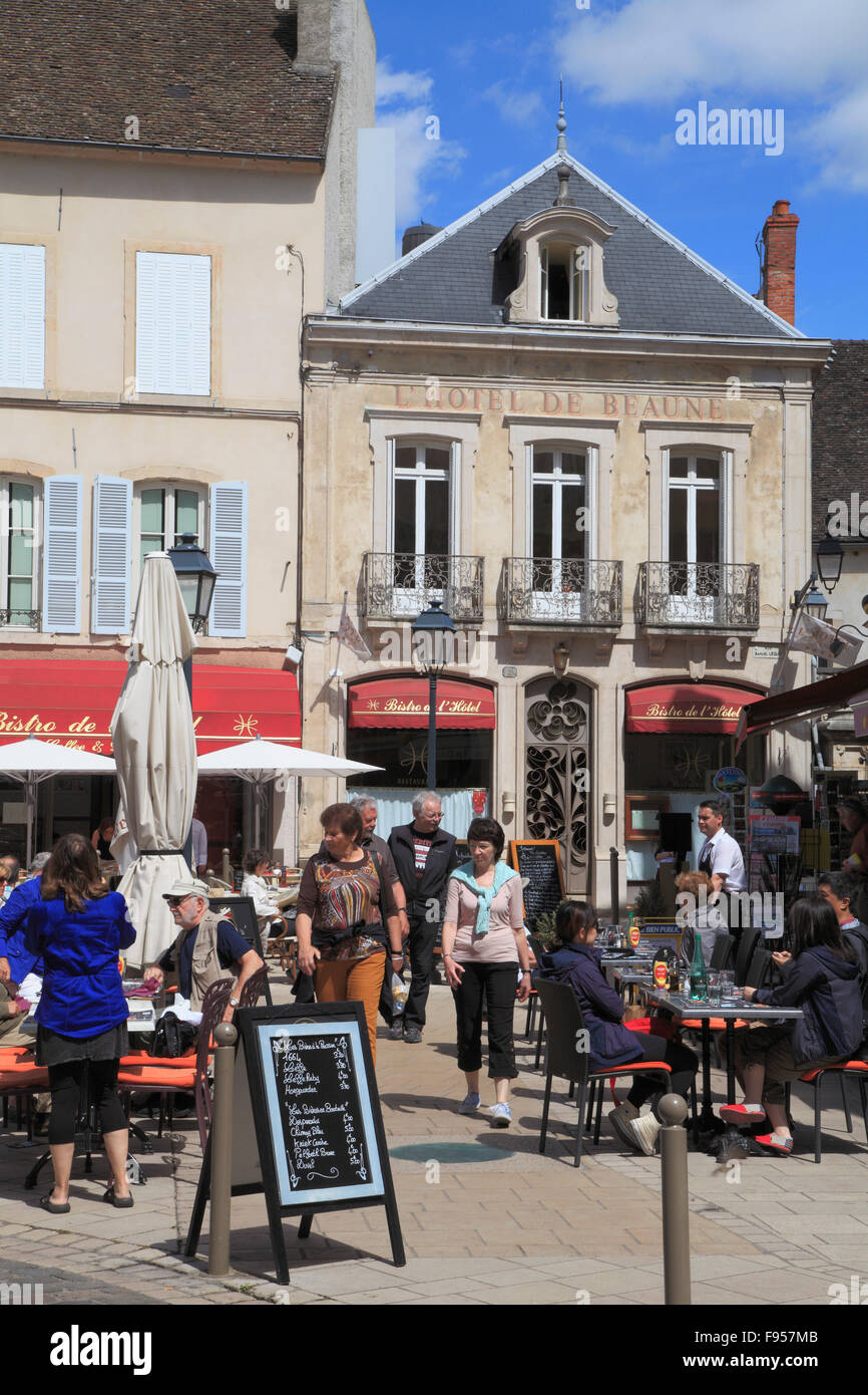Beaune france restaurant hi-res stock photography and images - Alamy