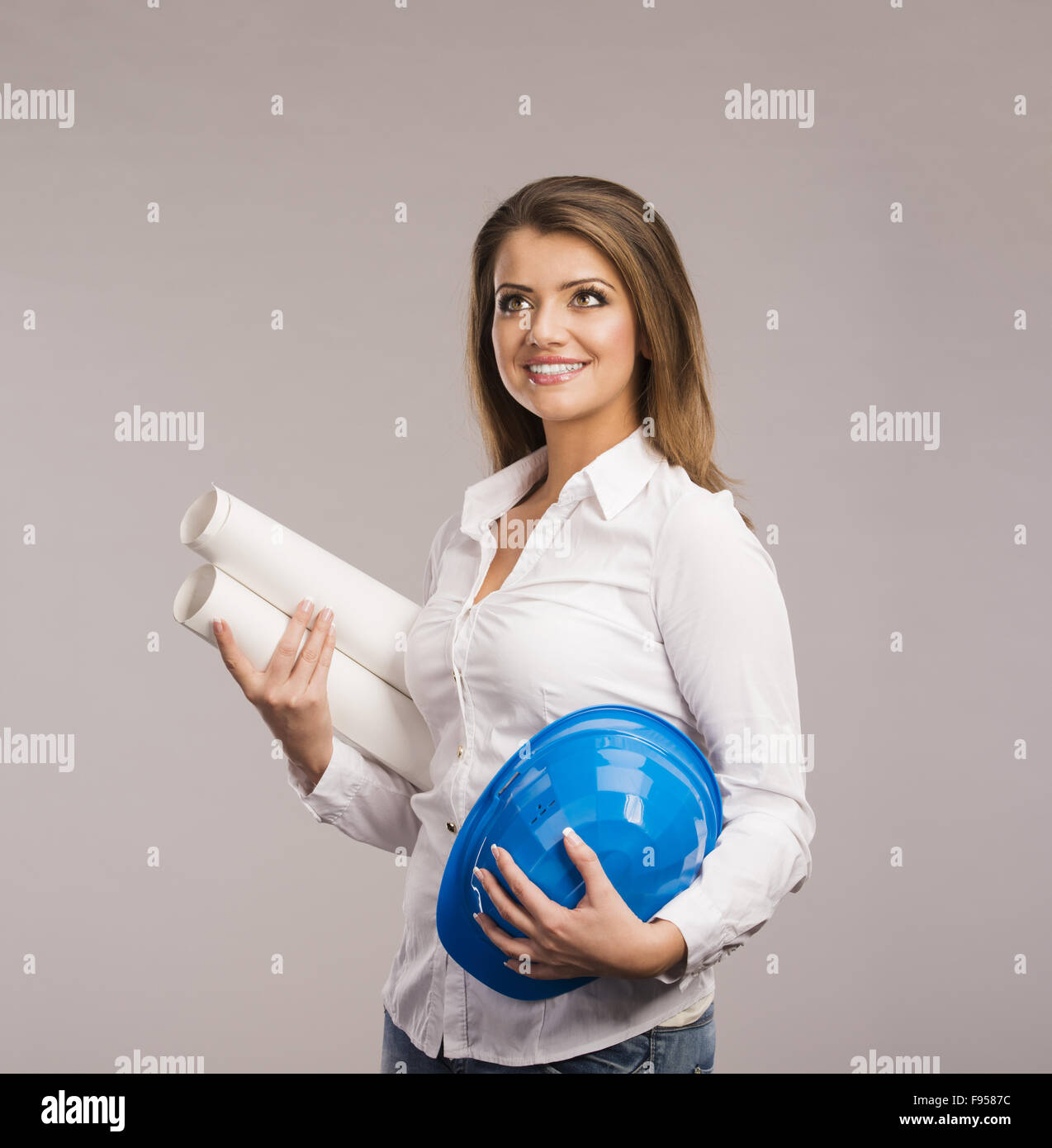 Woman architect hi-res stock photography and images - Alamy